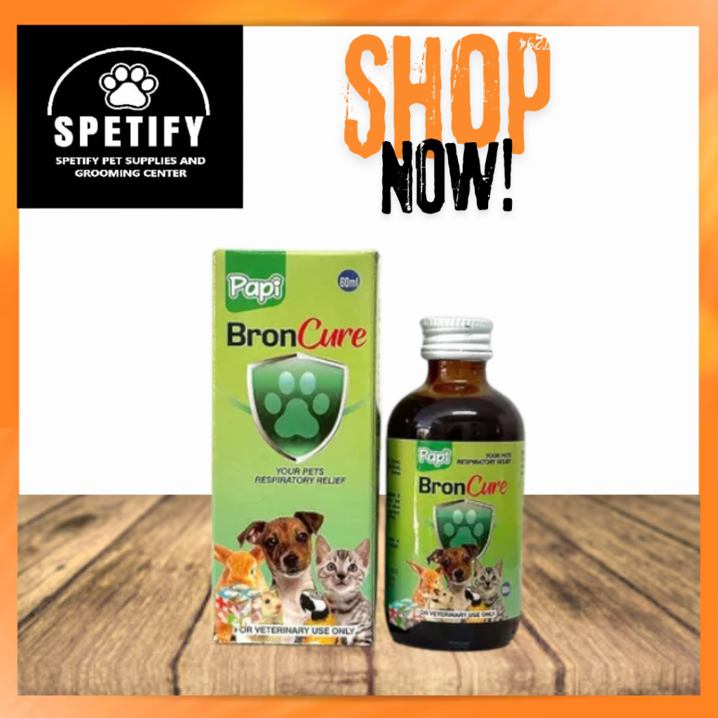 BronCure for cough of dogs and cats 60ml | Shopee Philippines