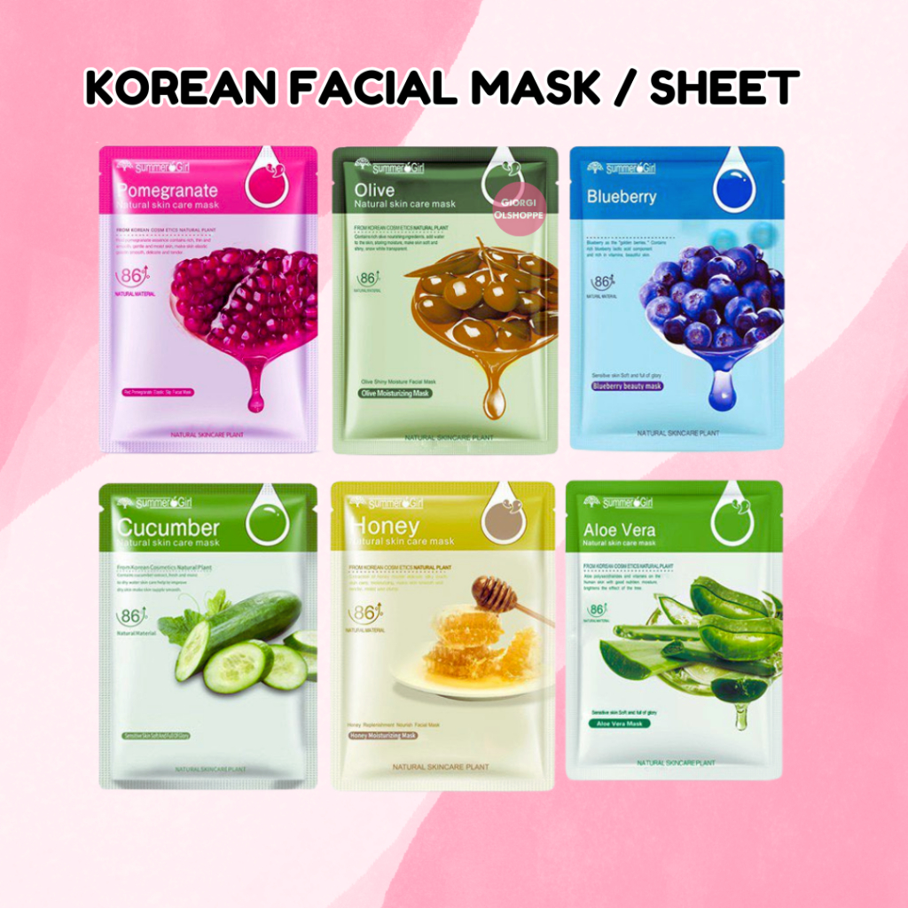Korean Facial Mask Freebies | Original | Shopee Philippines