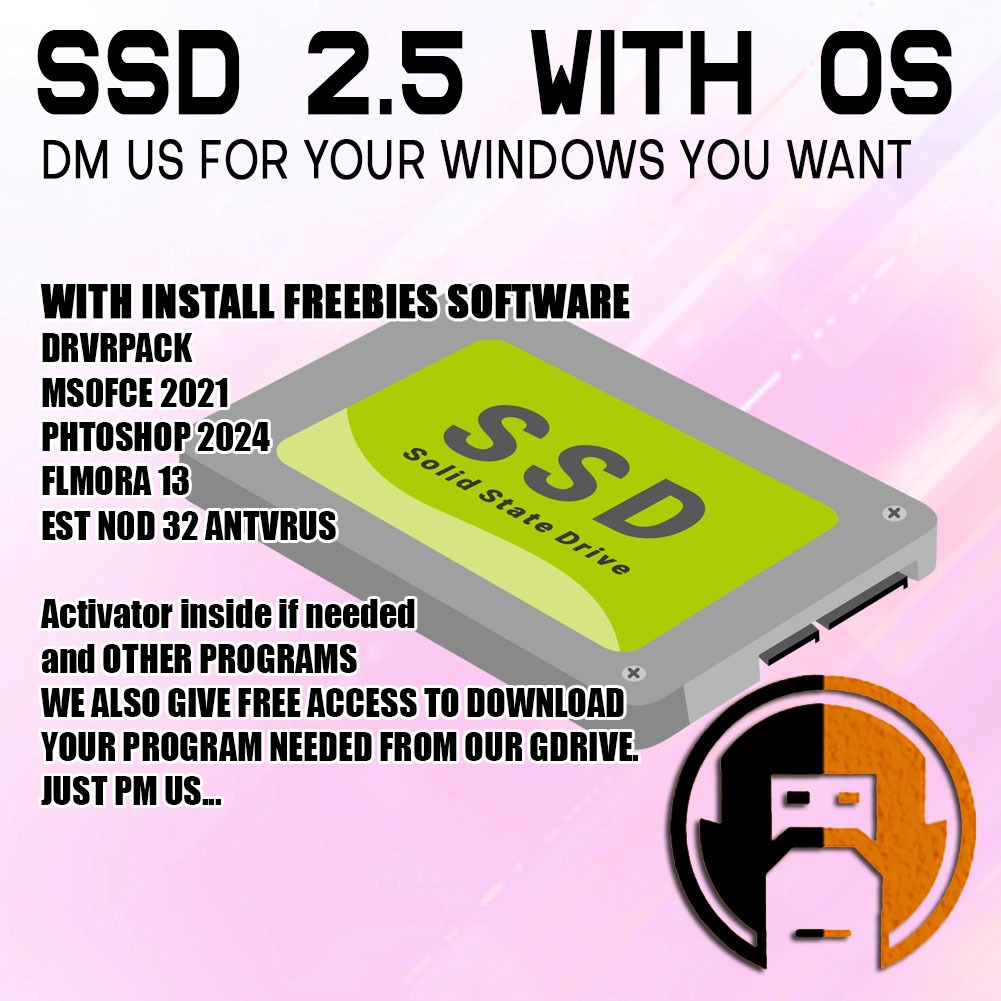 SSD WITH WINDOWS OS INSTALLED | Shopee Philippines