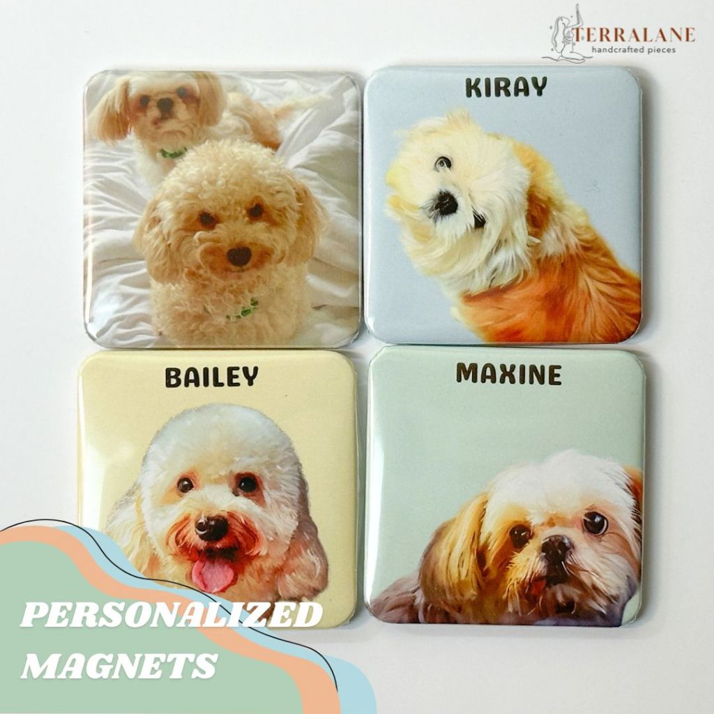 Bulk | Personalized Ref Magnets | 4pcs | 6pcs | 12pcs | Photo Magnets ...