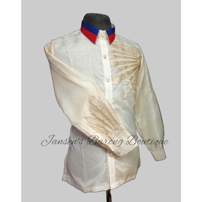 Modern Barong tagalog sinag design | Shopee Philippines