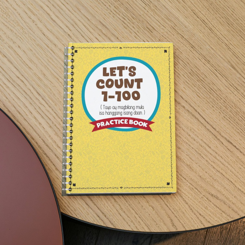Let's Count 1-100 Practice Book- Coil Bind | Shopee Philippines