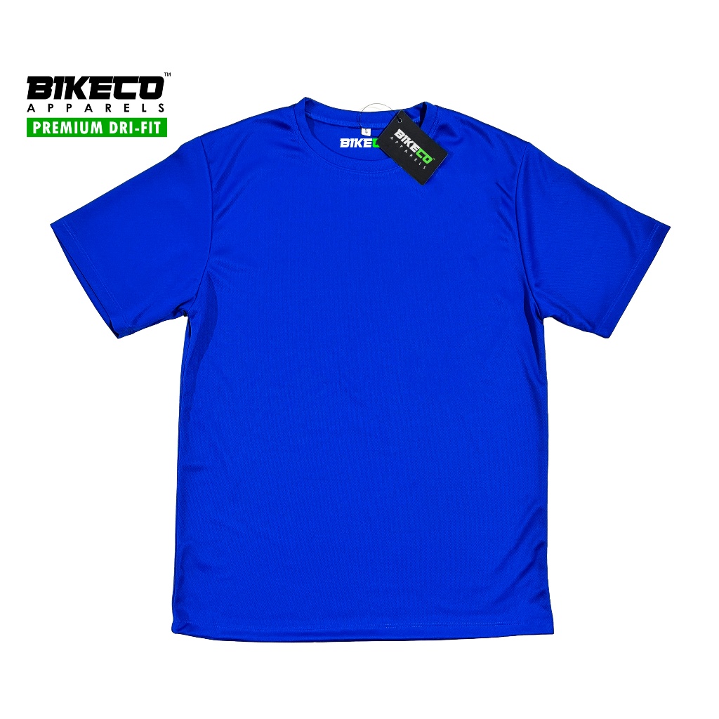 Bikeco Premium Dri-Fit Shirt | Plain Royal Blue Cycling Dri-Fit Shirt ...