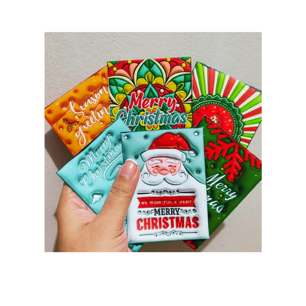 3d Ampao Christmas 10 pieces Labubu | Shopee Philippines