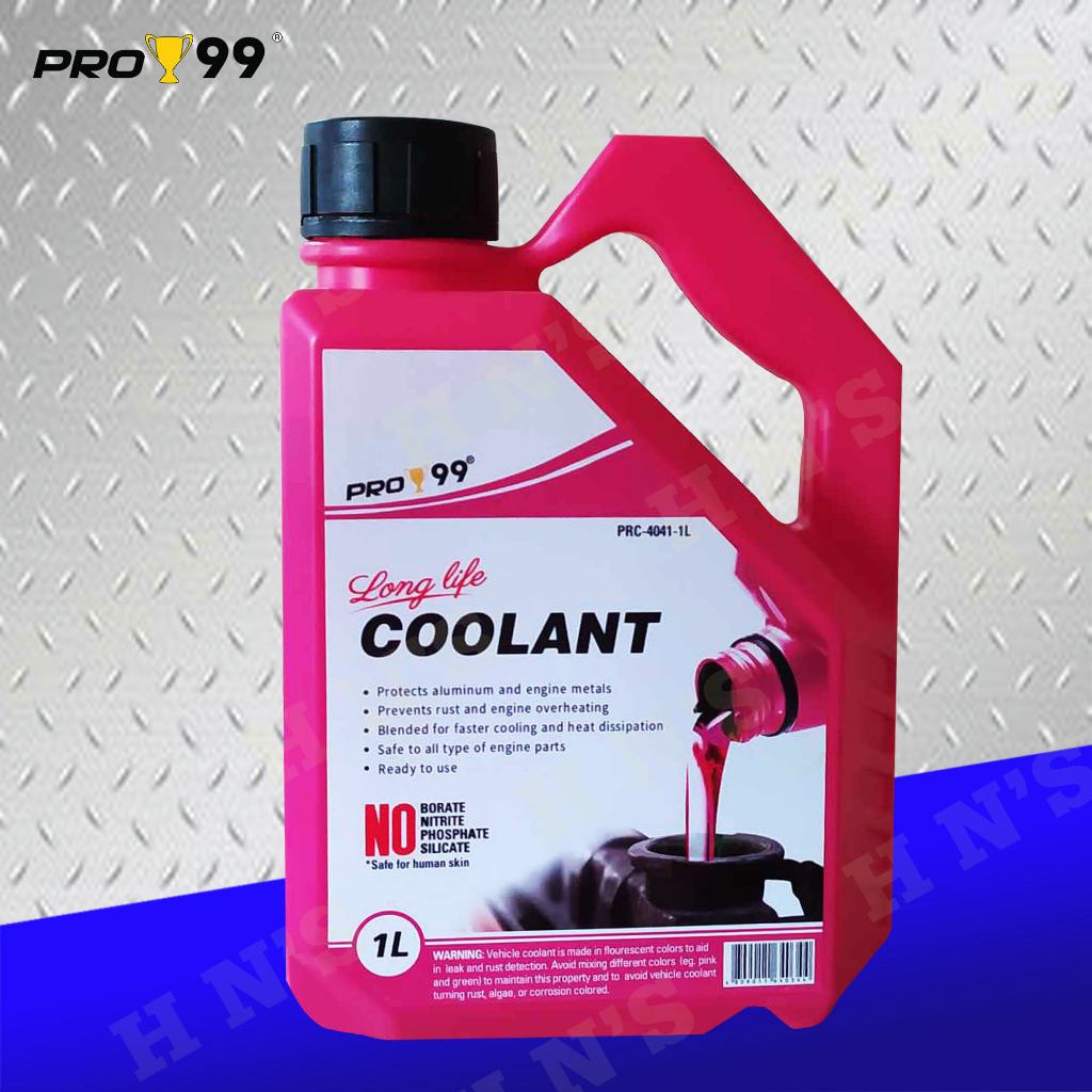 PRO-99 Long Life Radiator Coolant (Pink) 1L ( 1 Liter ) | Shopee Philippines