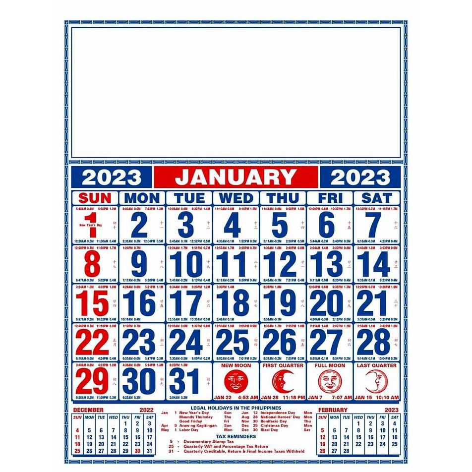 Commercial Customized Calendar A4 Size | Shopee Philippines