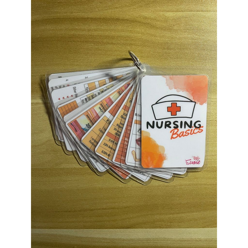 Nursing Flashcards - (Student Nurse) | Medical Supplies | Duty ...