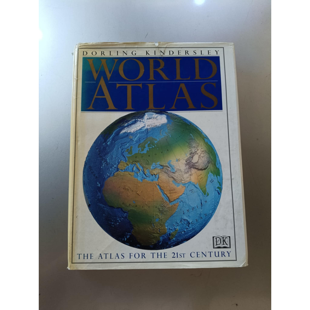 DK World Atlas: The Atlas for the 21st Century (pre loved / hardbound ...
