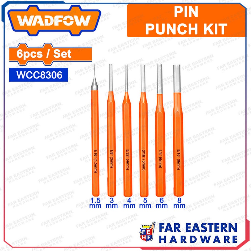 WADFOW Pin Punch Punches | Cold Chisel Set WFHT | Shopee Philippines