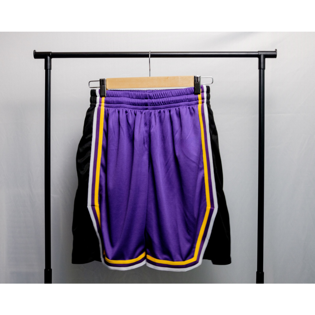 Lakers Basketball Shorts (No Pockets, No Check Logo) | Shopee Philippines