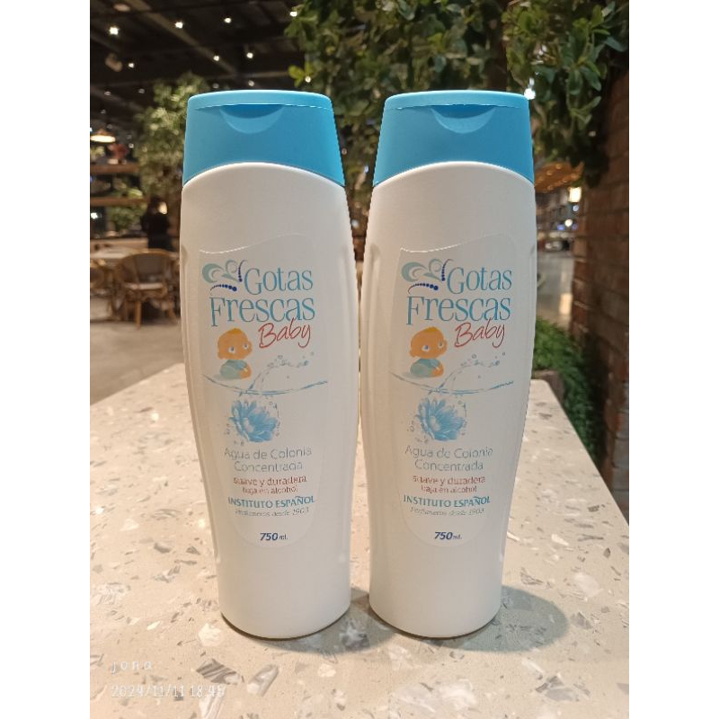 Gotas Frescas Baby Cologne 750mL / Denenes Baby Cologne 600ml | Shopee ...