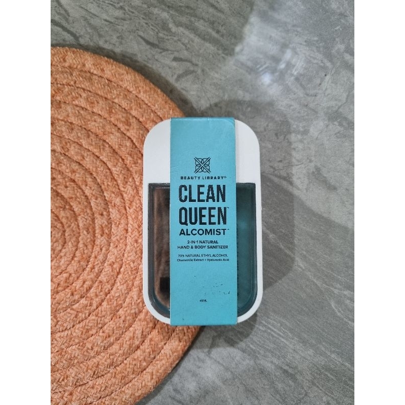 Beauty Library Clean Queen Alcomist Natural Hand and Body Sanitizer 45ml SALE!! | Shopee Philippines