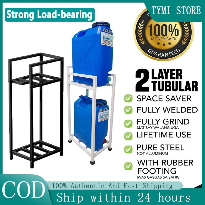 2 Layer All Metals Water Rack Water Tank Bracket Water Gallon Rack ...