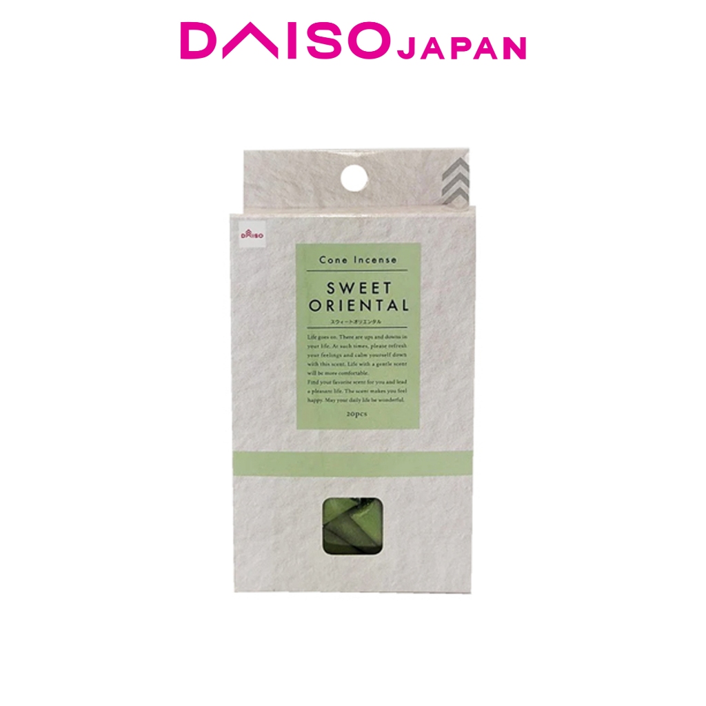 Daiso Sweet Oriental Scent Cone Incense (20 pieces) | Shopee Philippines
