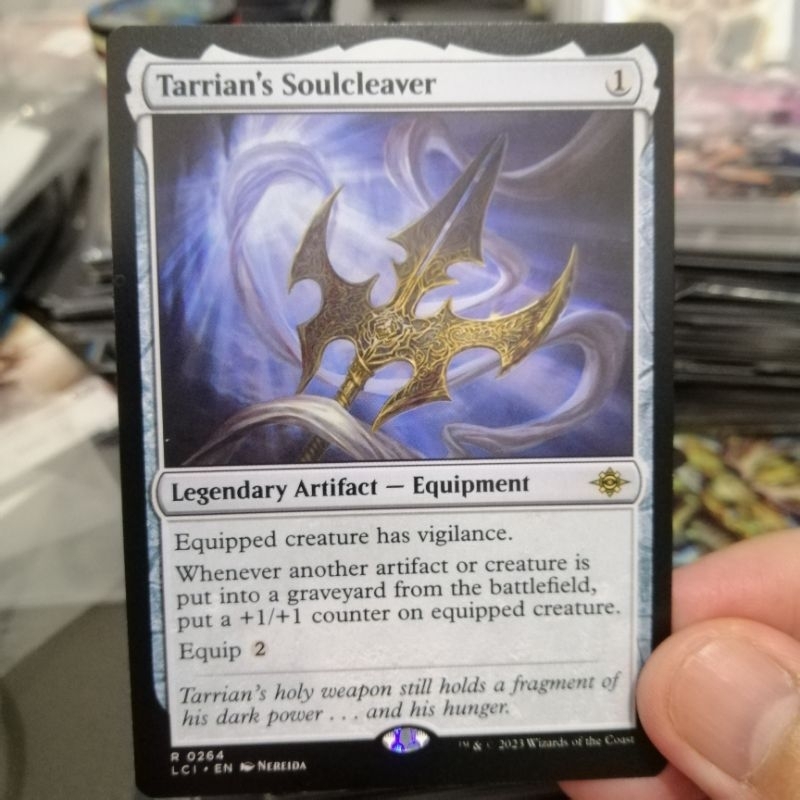 1 Tarrian's Soulcleaver LCI MTG card magic the gathering | Shopee ...