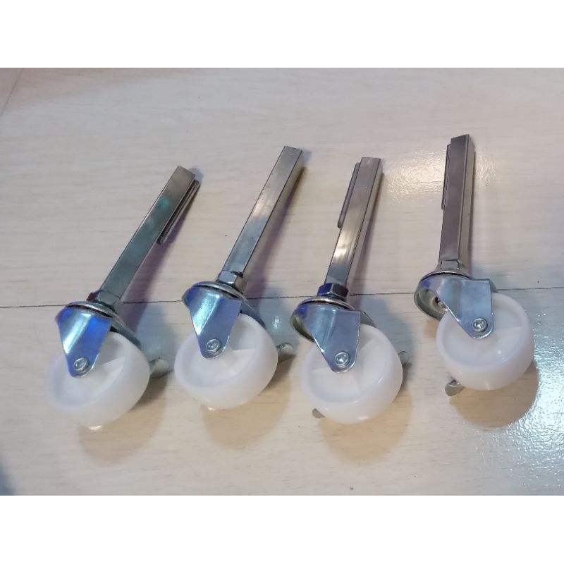 Four pieces Wheels with stopper | Shopee Philippines