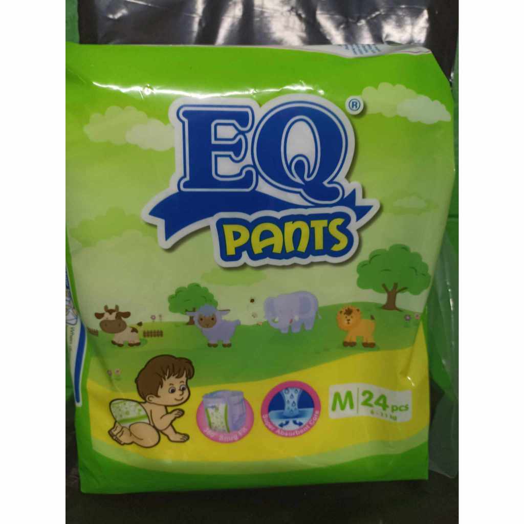 EQ Medium Pants 24pcs Jumbo pack | Shopee Philippines