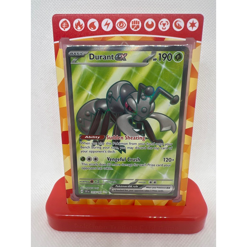 Durant ex - 215/191 - Full Art Secret Rare Scarlet & Violet: Surging ...