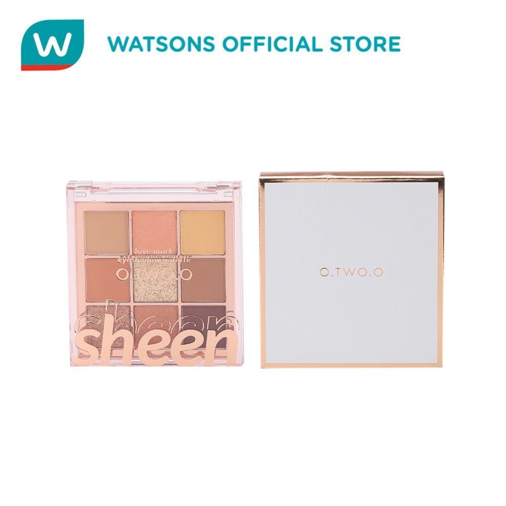 OTWOO Love Mark Eyeshadow Palette 03 Honey Lemon | Shopee Philippines