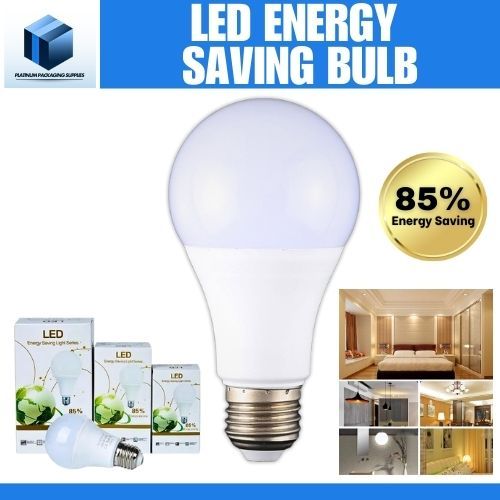 LED Bulb White Light 5W|7W|9W|12W|15W 85% Energy Saving Bulb High ...