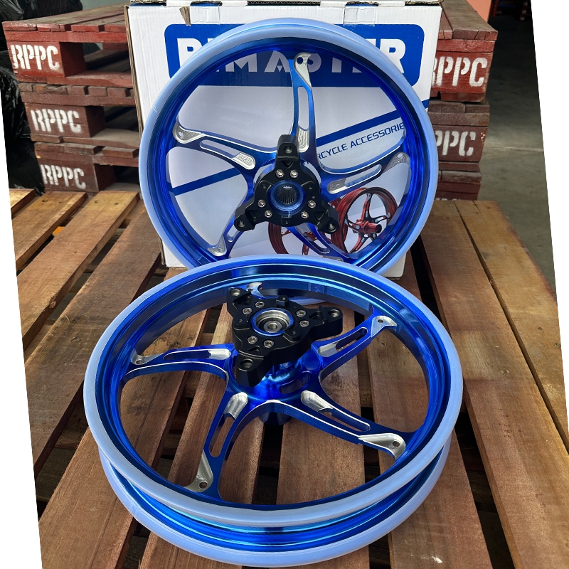 Rimaster S5 CNC MAGS For Nmax V2 plug and play Front and rear disc ...