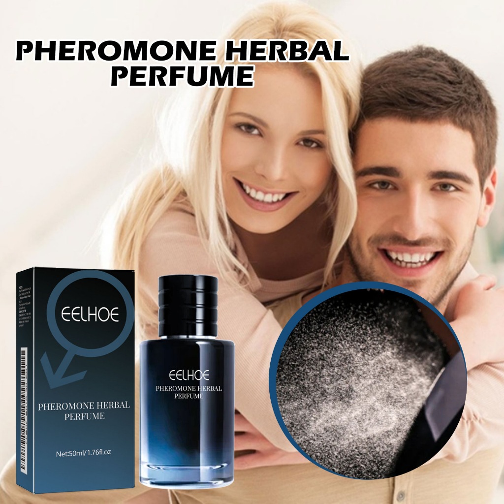 EELHOE Pheromone Herbal Perfume 50ml Antiperspirant Deodorant Fresh ...