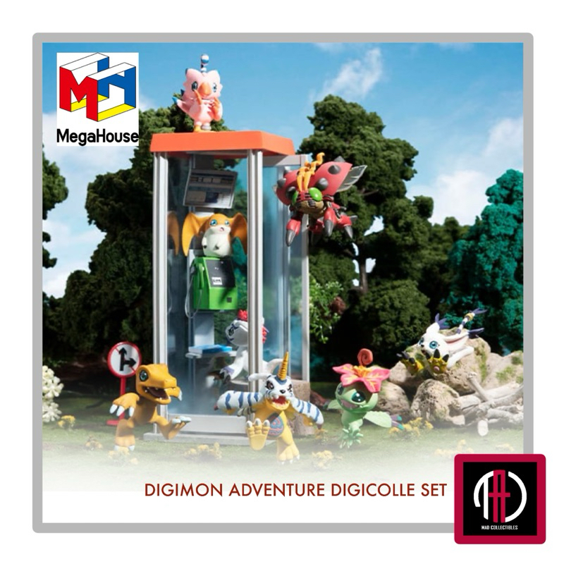 Megahouse Figures - Digimon Adventure Digicolle Mix Set Agumon Gabumon ...