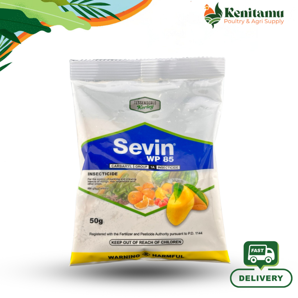 Sevin 85WP Insecticide 50g | Fast-Acting Carbaryl Powder for Sucking ...