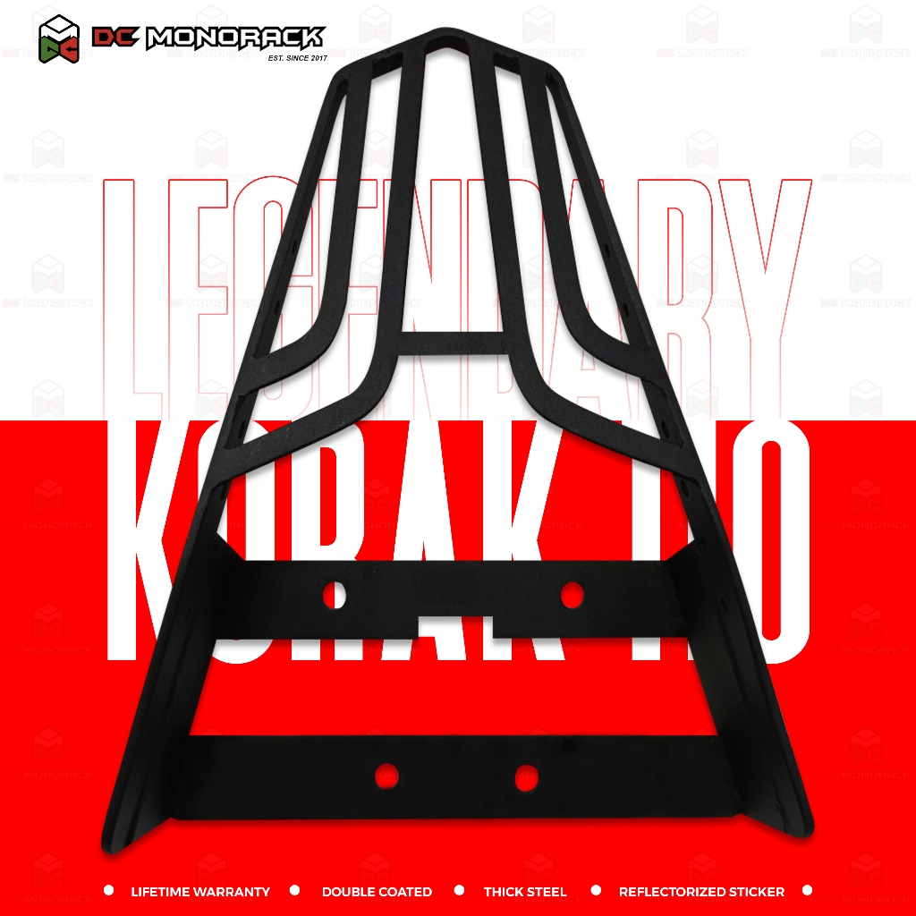 RUSI KORAK 110 - DC MONORACK TOP BOX BRACKET | Shopee Philippines