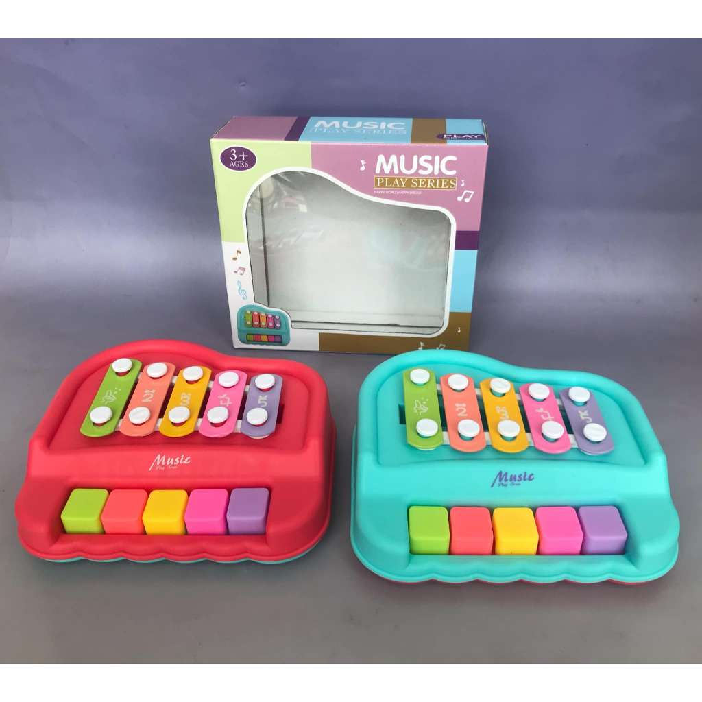 JLT 5key small size piano xylophone toy | Shopee Philippines