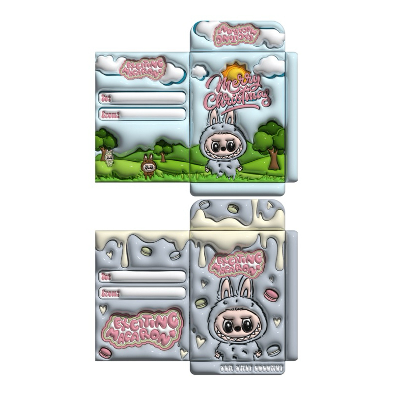 10 PCs 3D CHRISTMAS AMPAO / MONEY ENVELOPE SOLD BY 10s | Shopee Philippines