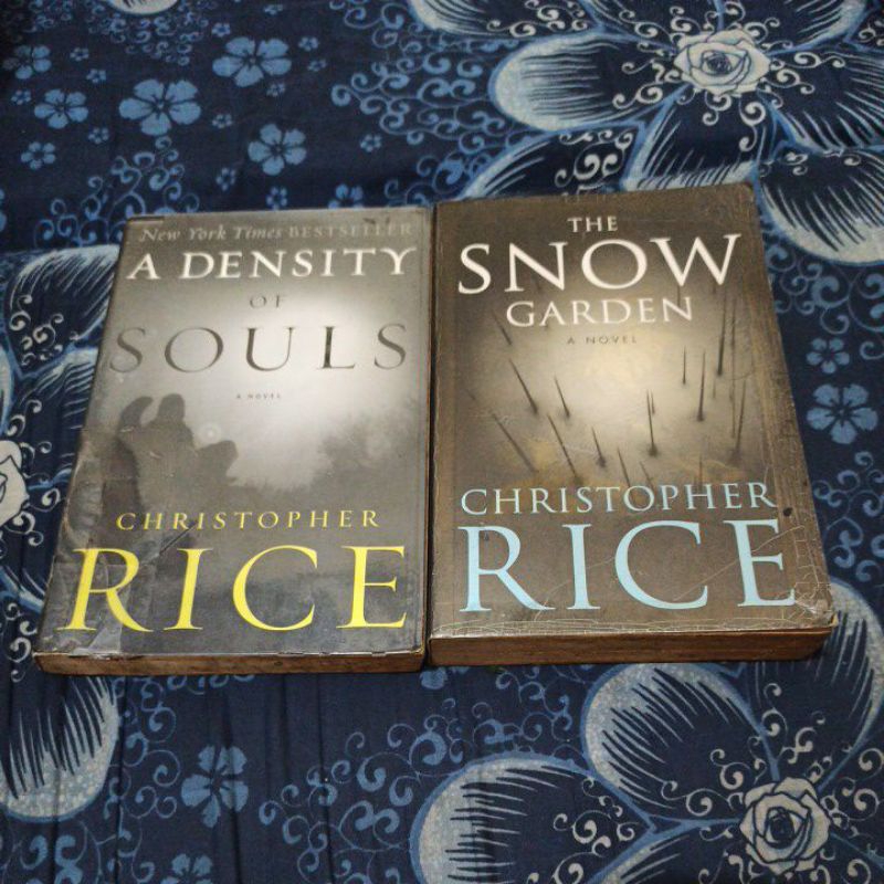 a density of souls the snow garden by Christopher Rice Paperback ...
