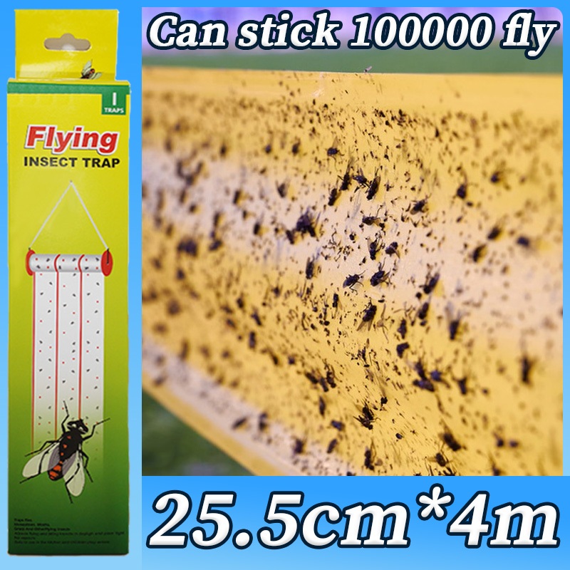 Extra long fly trap fly trap fruit fly trap flies trap sticky fly ...