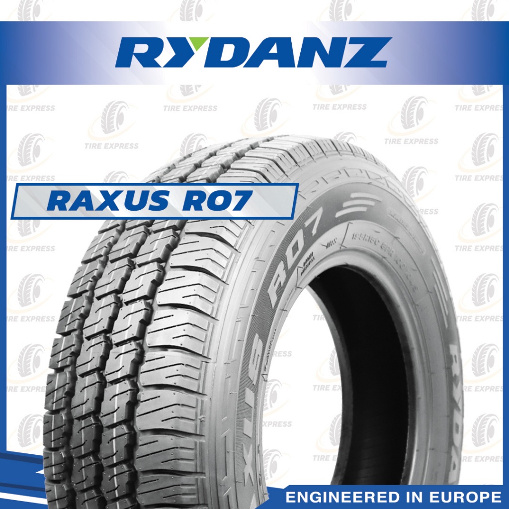 Rydanz 195 R15C 8PR Raxus R07 Tubeless Tires (Engineered in Europe ...