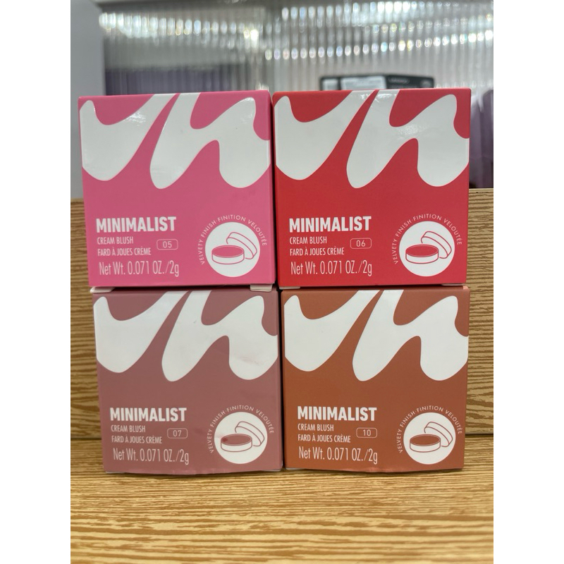 MINISO MINIMALIST CREAM BLUSH | Shopee Philippines