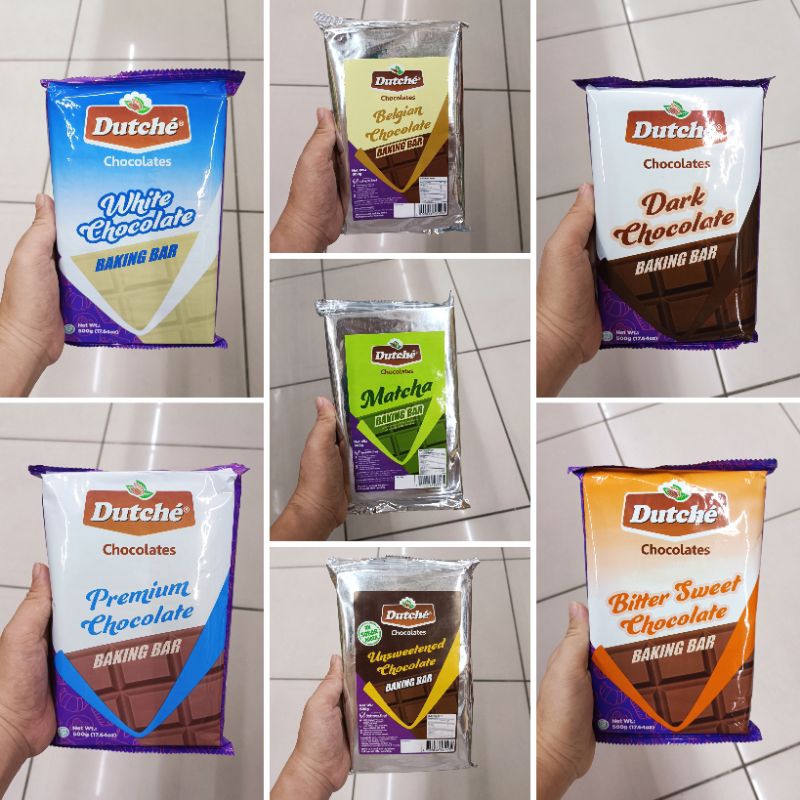 Dutche Premium Dark, White, Matcha, Unsweetened, Bitter Sweet, Belgian ...