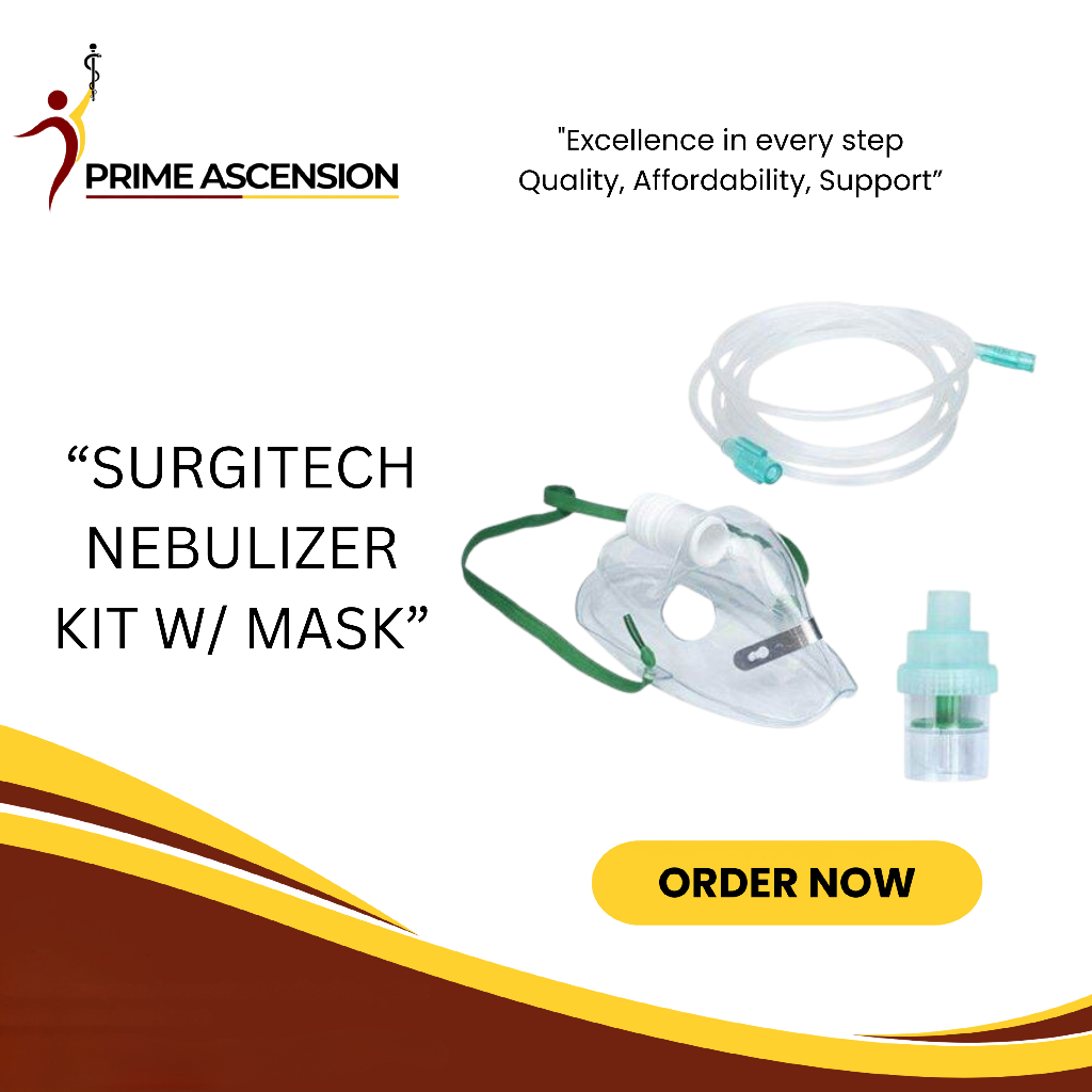 SURGITECH NEBULIZER KIT WITH MASK / NEBKIT | Shopee Philippines