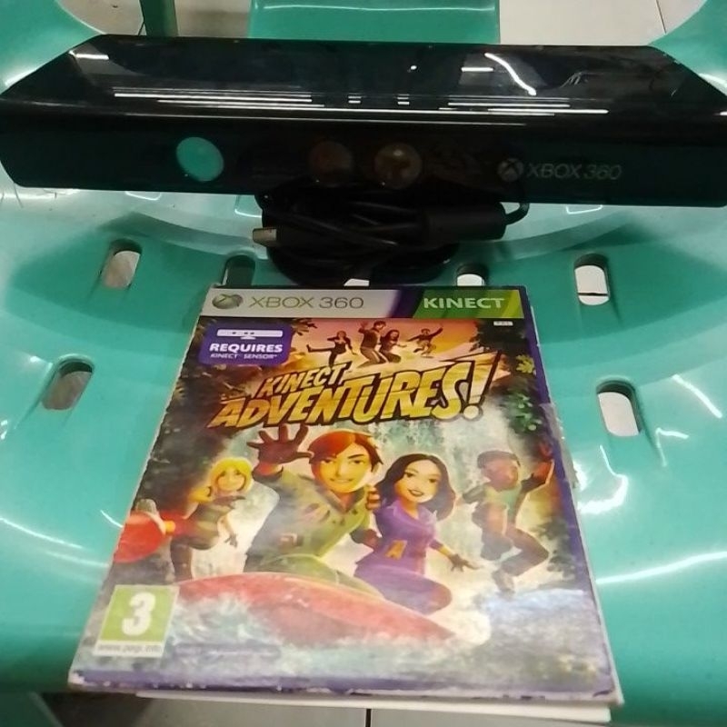 Xbox Kinect sensor 2nd hand with Kinect game | Shopee Philippines