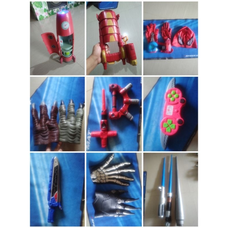 Assorted Super Heroes Items Accessories Preloved from UK Box | Shopee ...