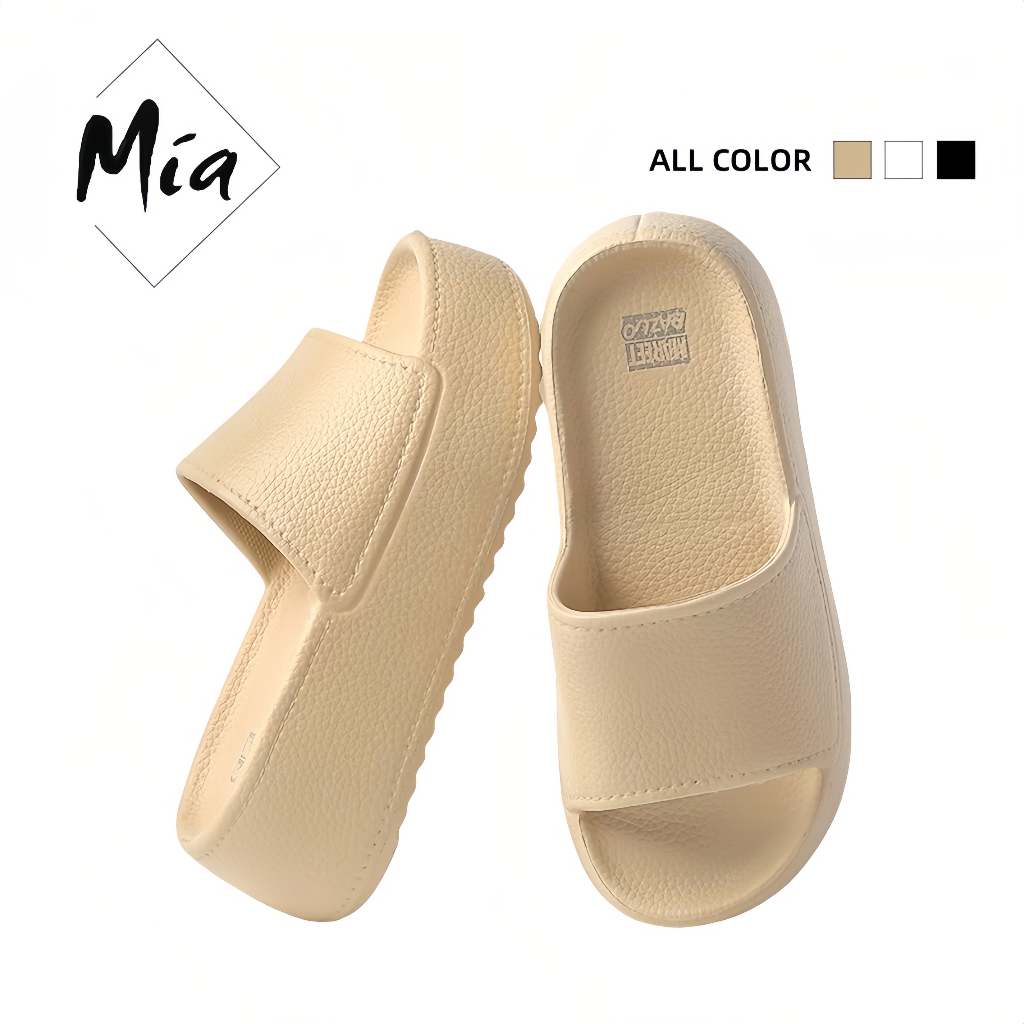 MIA Slippers For Women New Hot Style Simple High Quality Women's Rubber ...