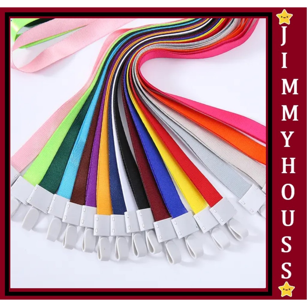 (10PCS )1.5cm SQUARE LACE Silky ID Lace Glossy with Plastic Hook ...