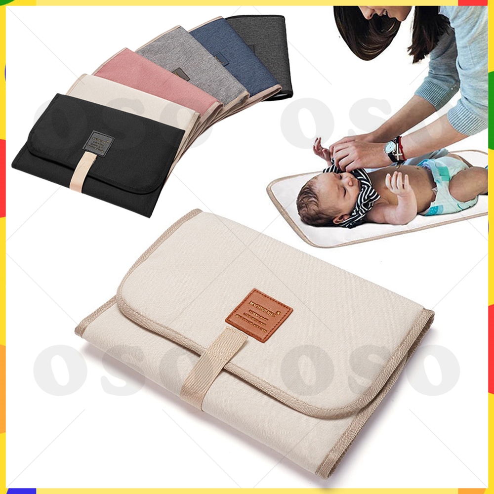Waterproof Baby Diaper Changing Mat Foldable Pad For Travel Newborn ...