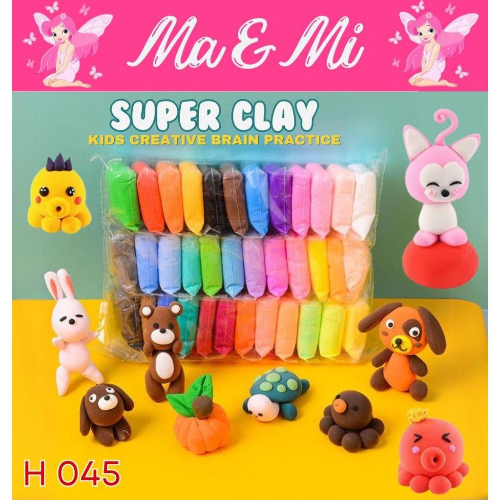 H045 Super Lightweight Air Dry Modeling Clay Kit Light Weight Clay Foam ...