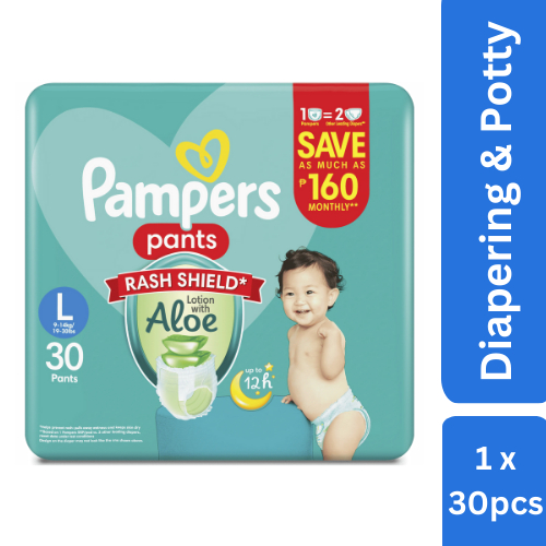Pampers Aircon Pants Value Pack Large 30 | Shopee Philippines