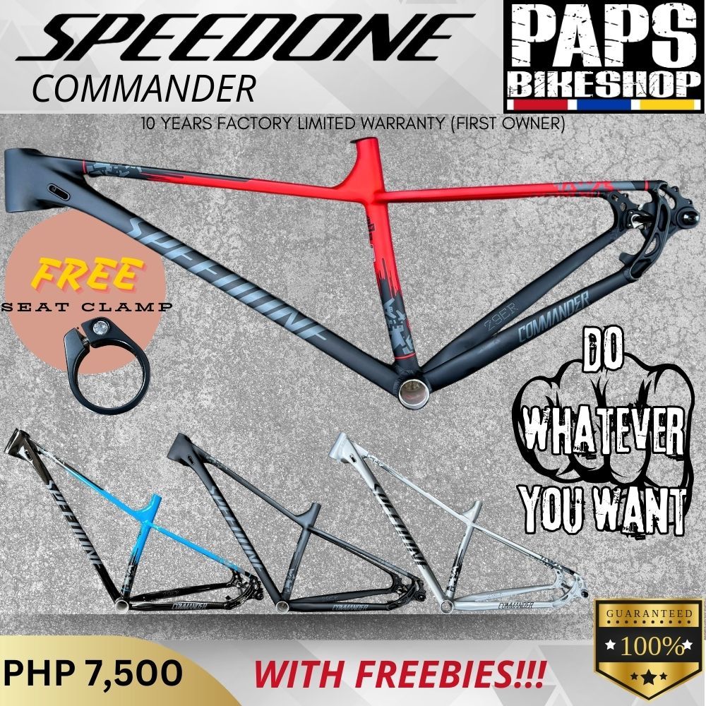 SPEEDONE COMMANDER FRAME XC | Shopee Philippines
