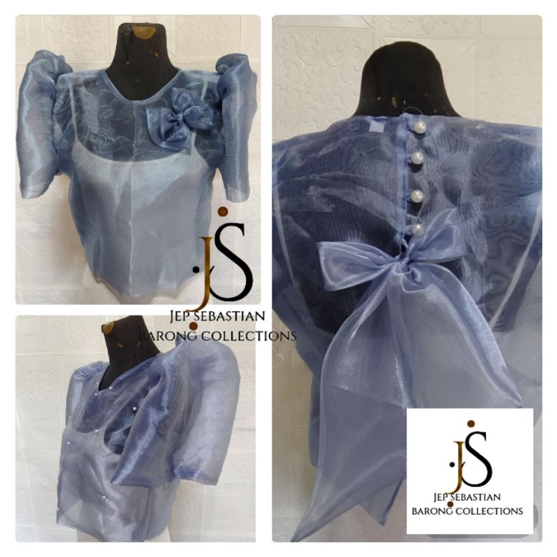 Modern Kimona Filipiniana with detachable ribbon | Shopee Philippines
