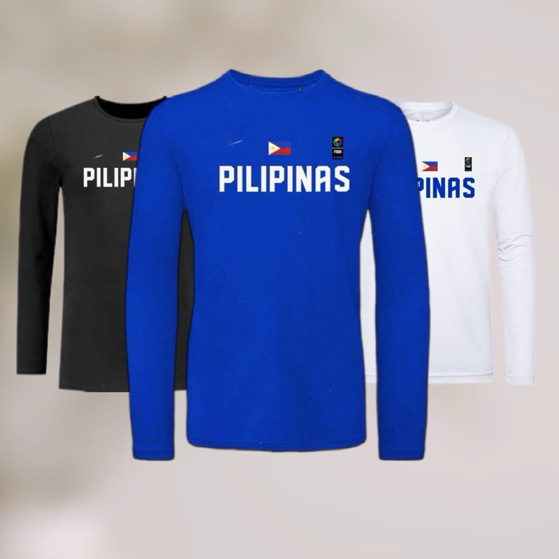 Pilipinas Longsleeves Drifit Gilas Fiba Dri-fit Shirt for Adult,Kids ...