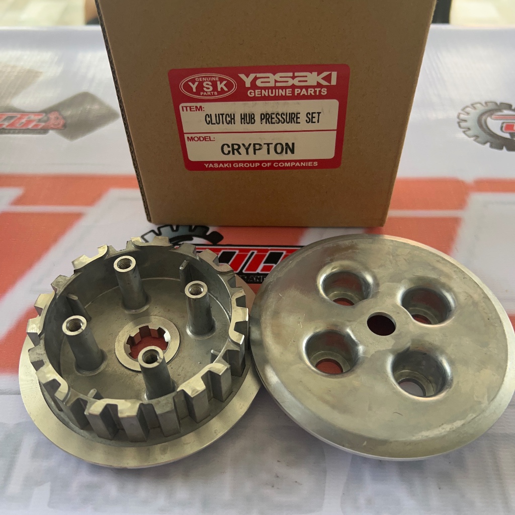 CLUTCH HUB PRESSURE SET CRYPTON YSK BRAND JNG MOTORPARTS | Shopee ...