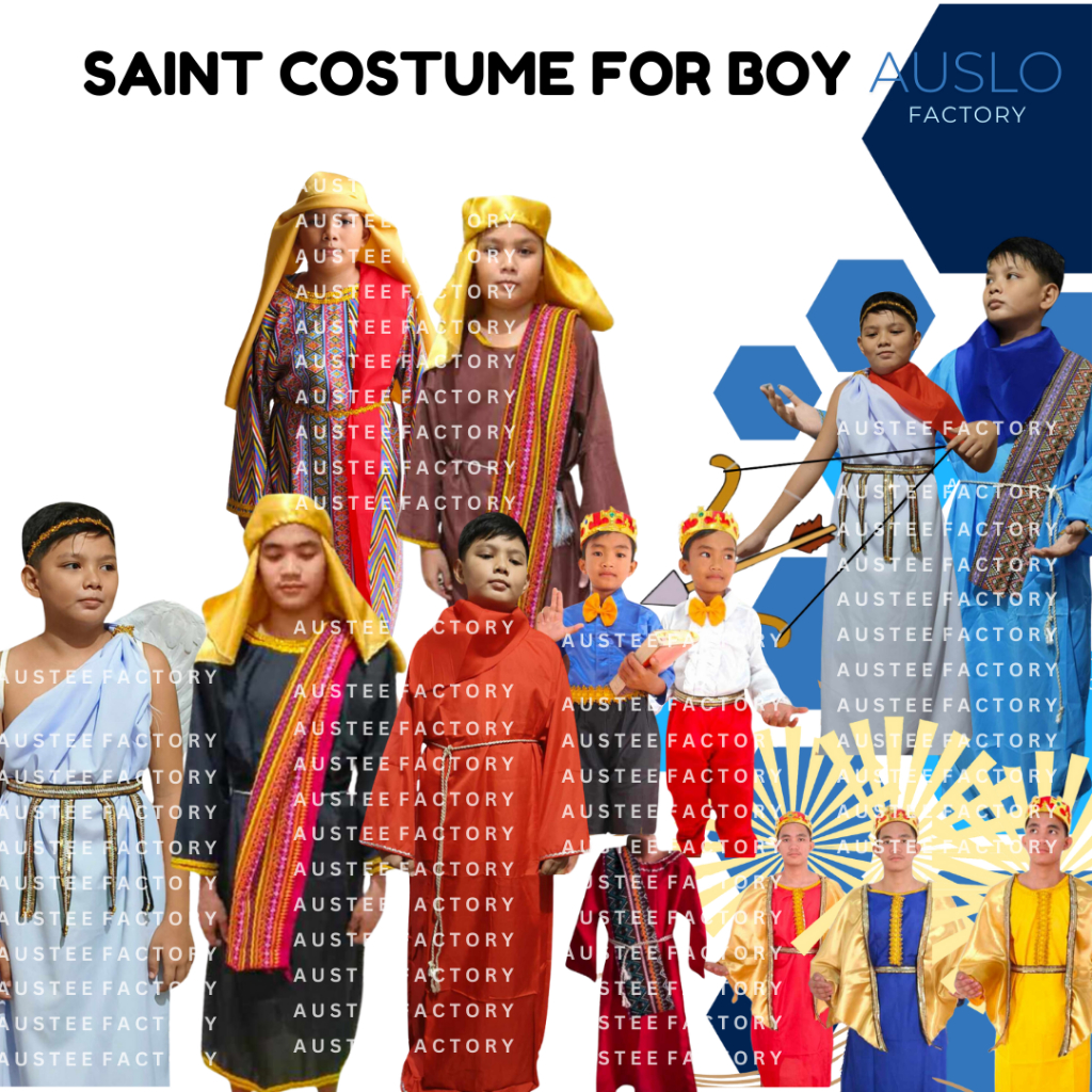 Auslofactory Saint Biblical Costume for Kids to Teens | Shopee Philippines