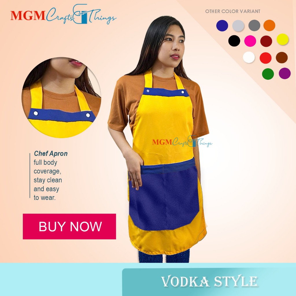 VODKA APRON STYLE (FULL APRON) | Shopee Philippines